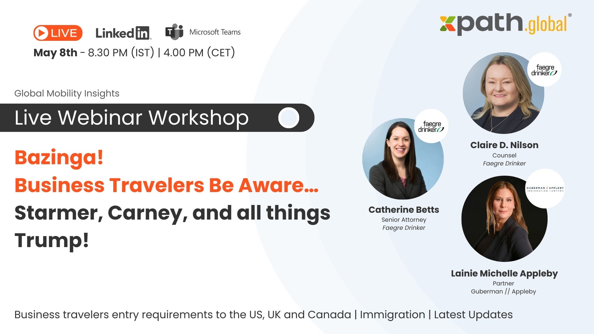 Bazinga! Business Travelers Be Aware… Starmer, Carney, and all things Trump - xpath.global